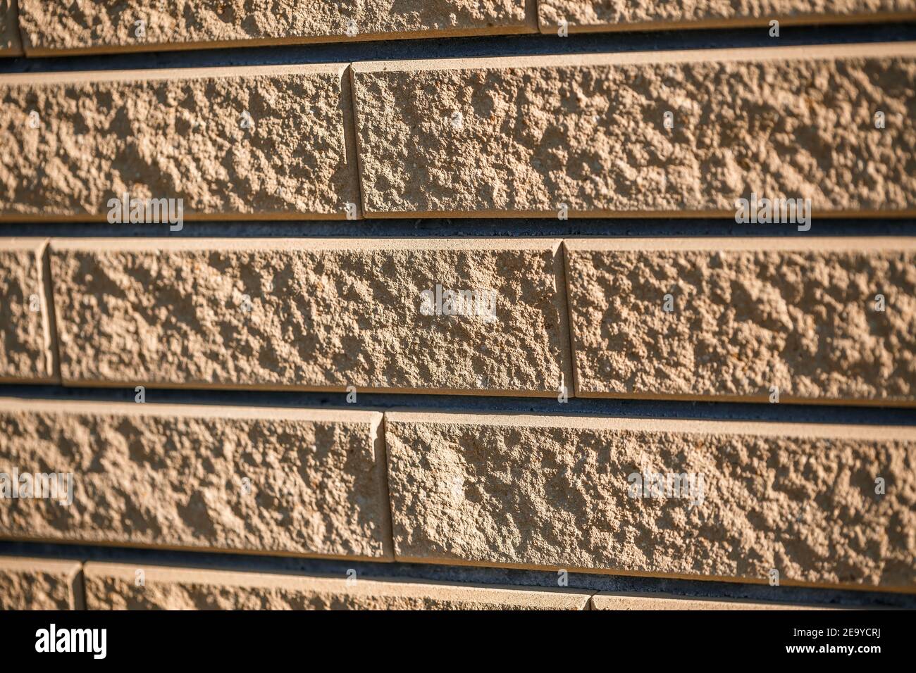 Brown brick. Brick texture, building material, smooth brick laying ...
