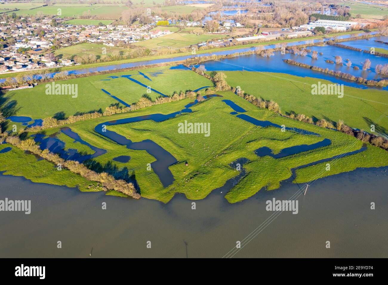 Picture dated January 22nd shows the outline of a 400-year-old English ...