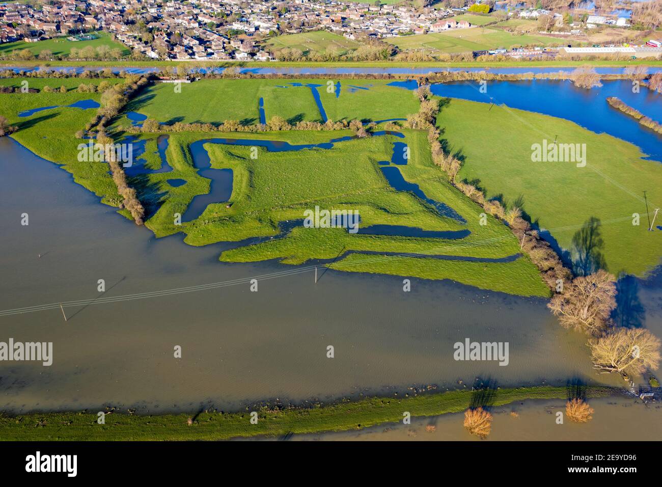 Picture dated January 22nd shows the outline of a 400-year-old English ...