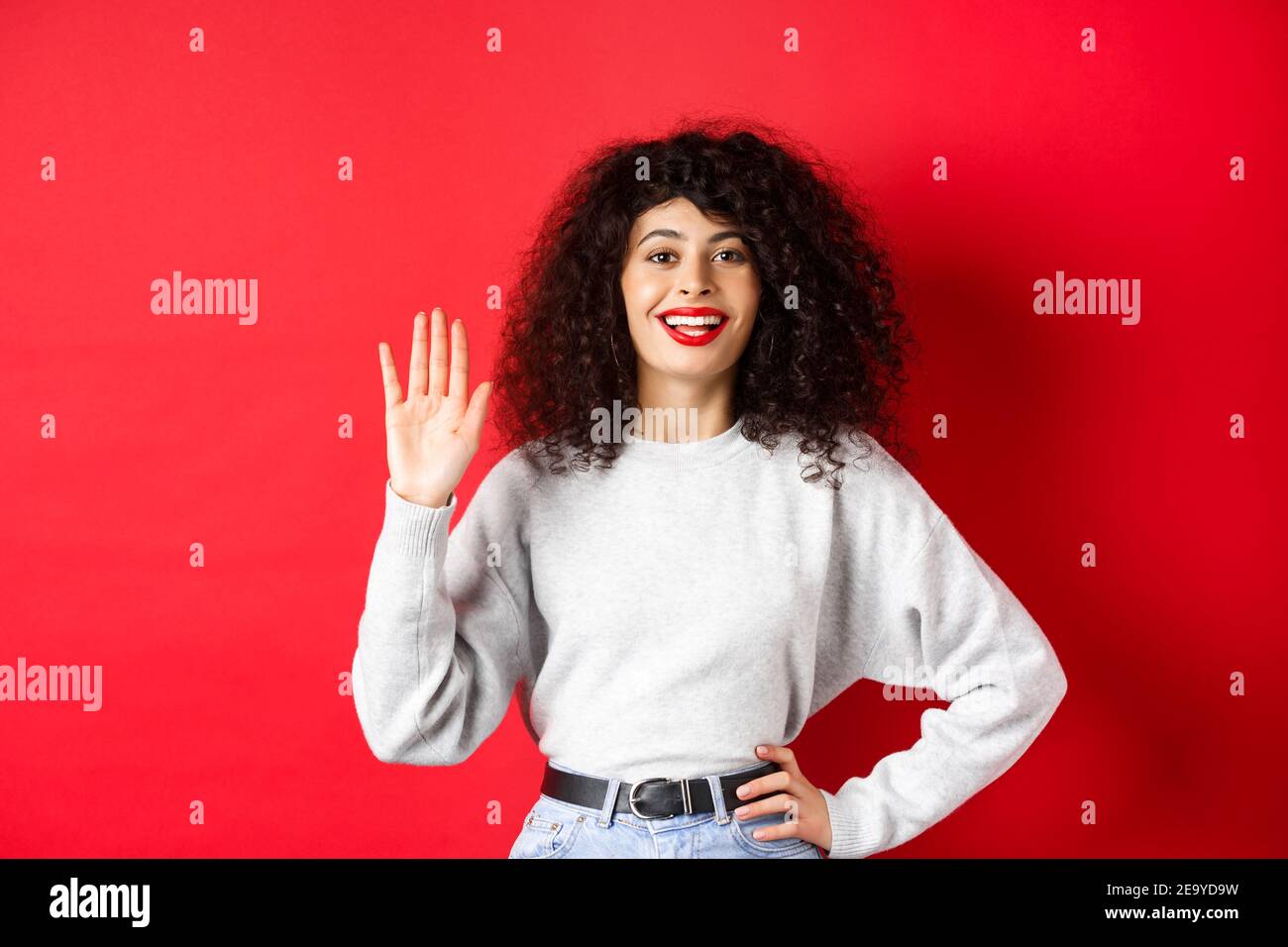 Waiving Hand High Resolution Stock Photography and Images - Alamy