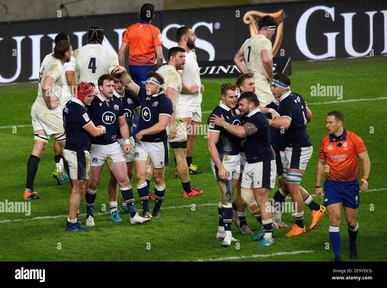 England scotland twickenham 2021 hi-res stock photography and images ...