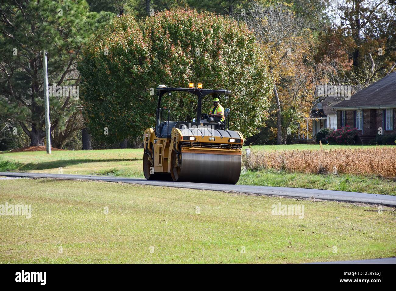 Road roller compactor roller compactor hi-res stock photography and ...