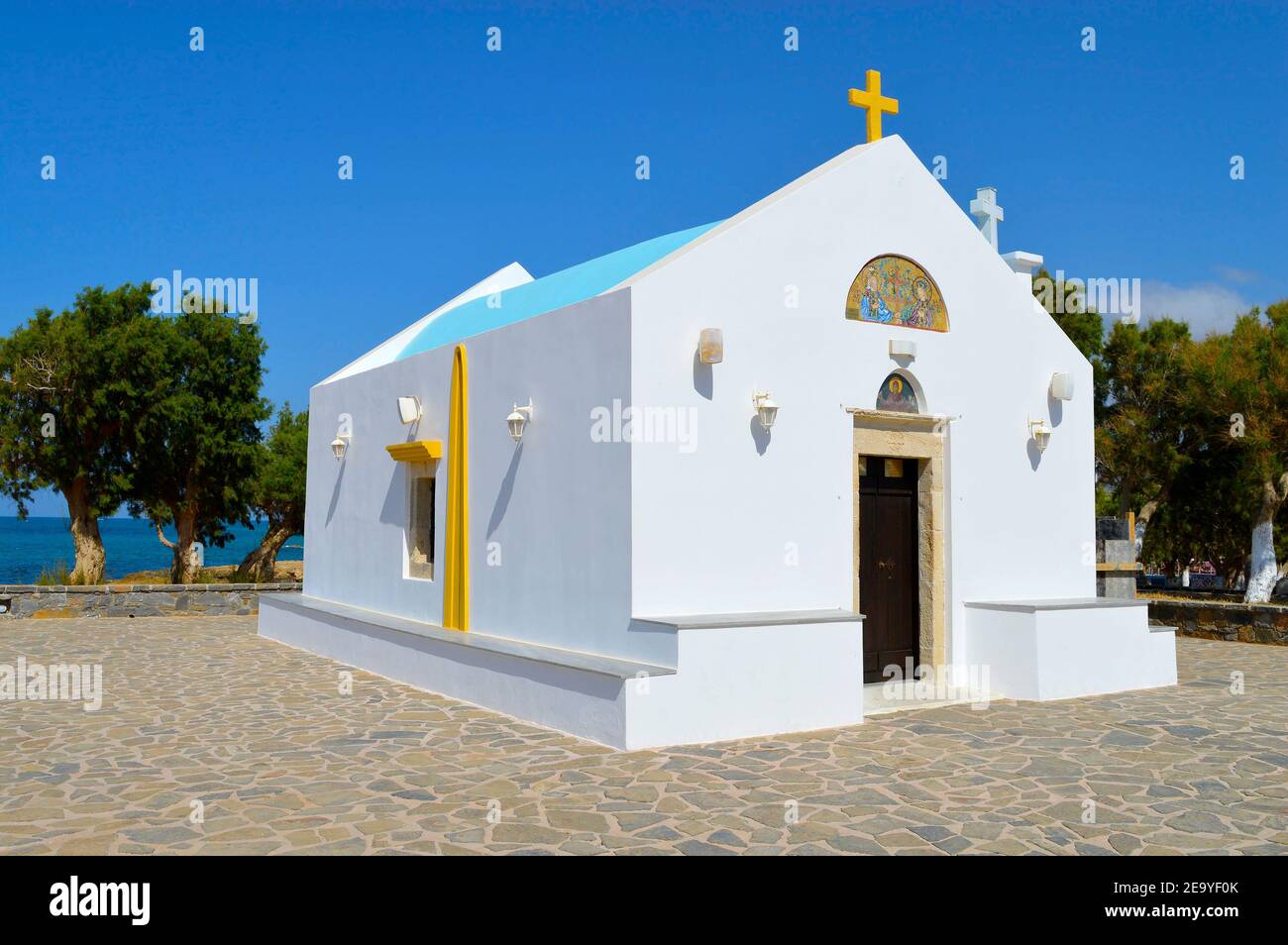 Church of saints Constantine and Helen a beautiful small Greek orthodox ...