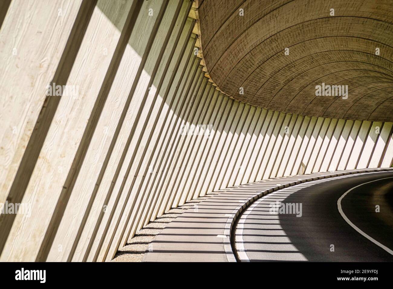 Beautiful architectural design of building walls and ceiling with ...