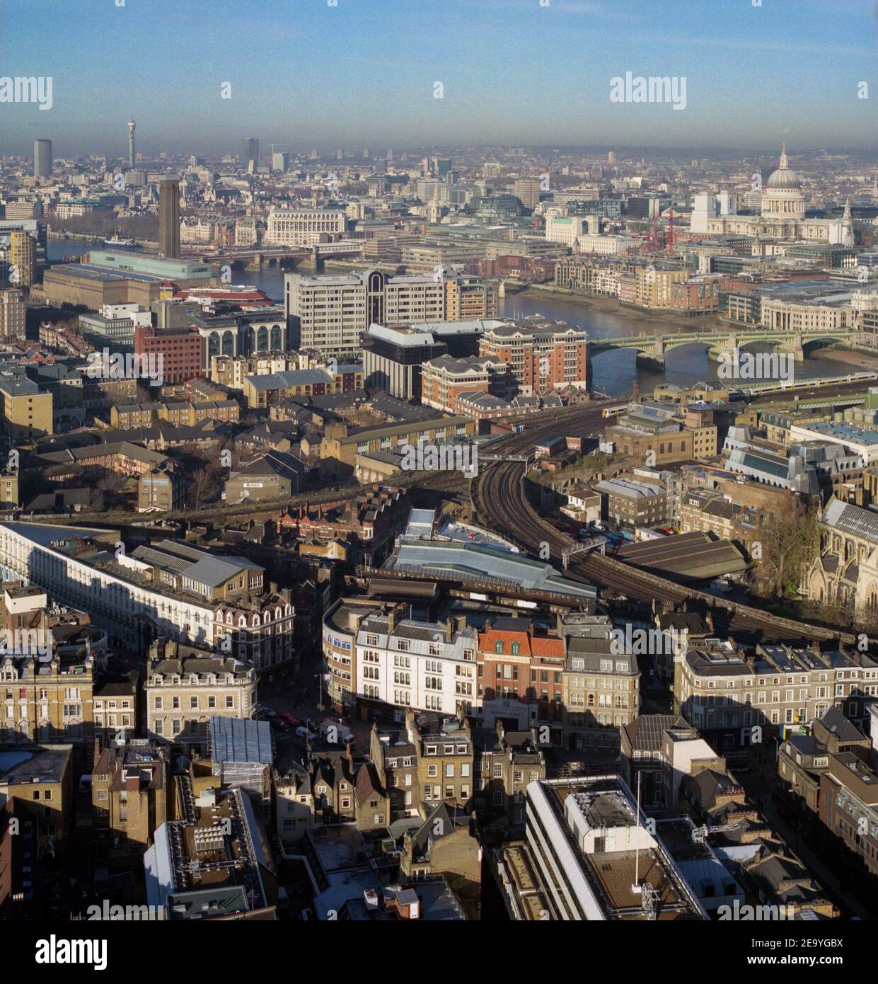 early 2000 Bankside, Southwark, Central london, england Stock Photo - Alamy