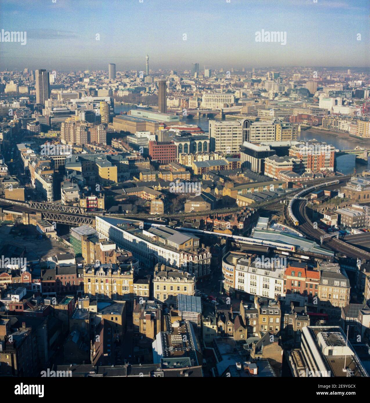 early 2000 Bankside, Southwark, Central london, england Stock Photo - Alamy