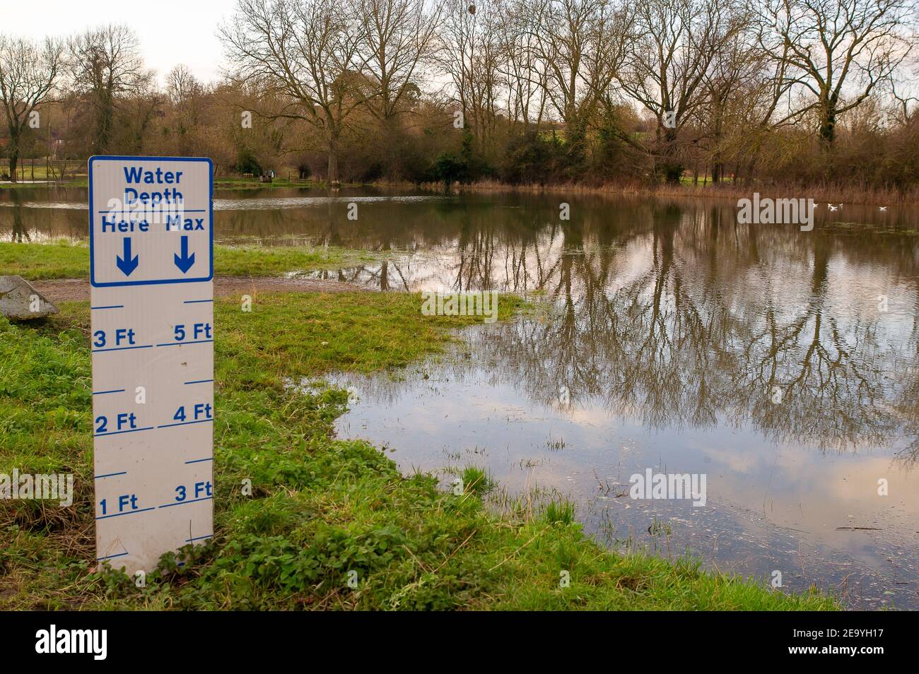 Flood marker climate change High Resolution Stock Photography and ...