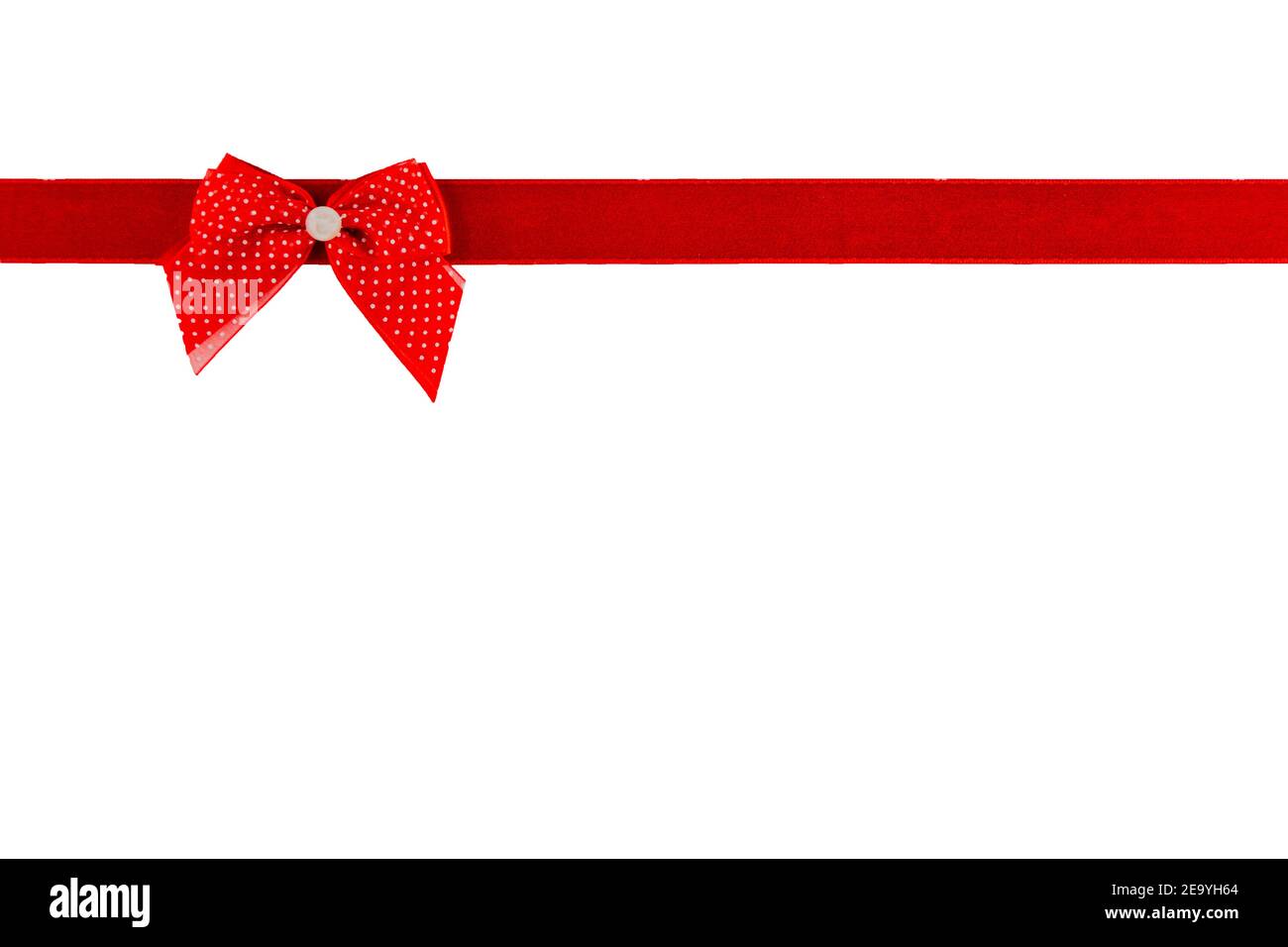 Ribbon on white isolated background Stock Photo - Alamy