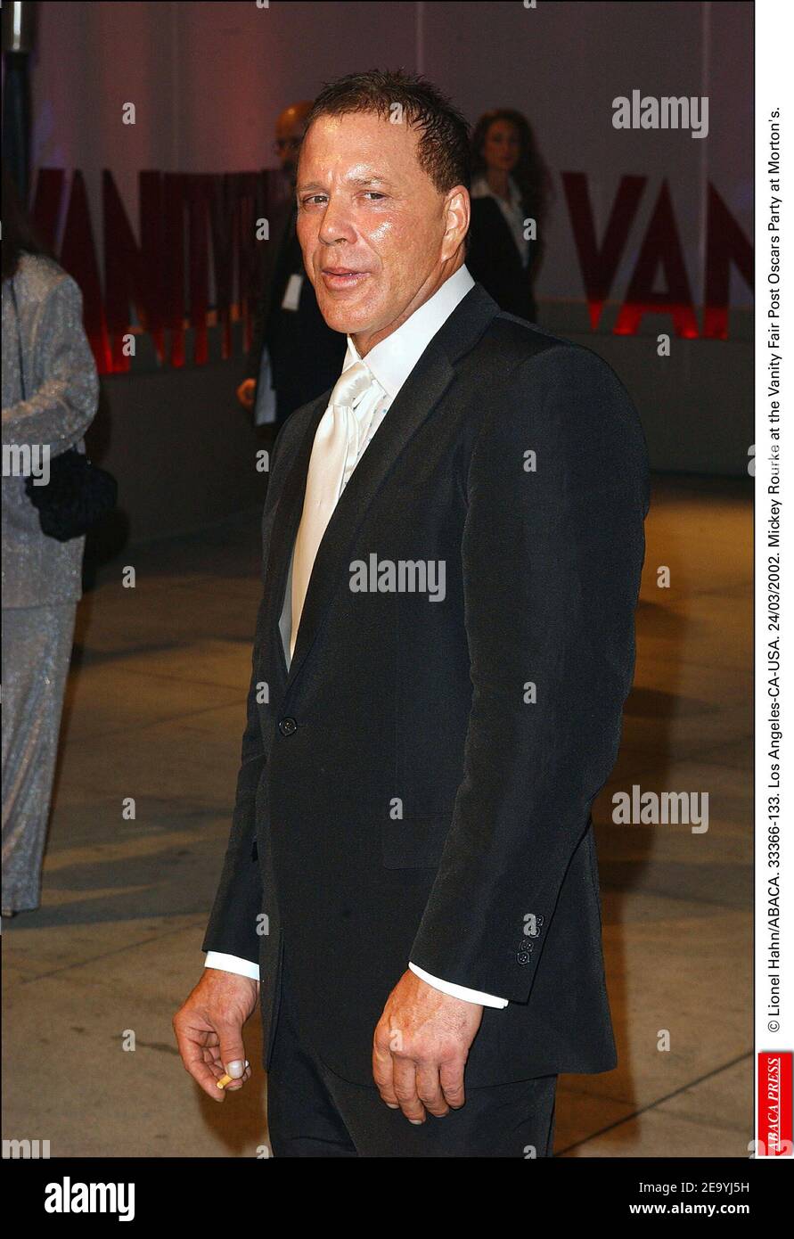 © Lionel Hahn/ABACA. 33366-133. Los Angeles-CA-USA. 24/03/2002. Mickey ...