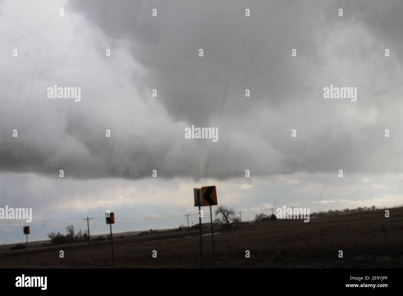 El Paso county's first recorded March tornado descends from a supercell ...