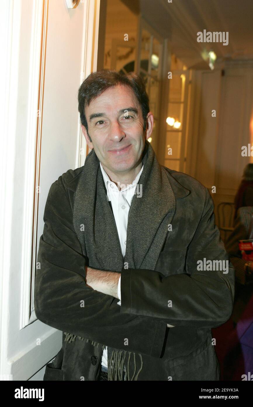 French actor Robin Renucci poses during the presentation of Parisian ...