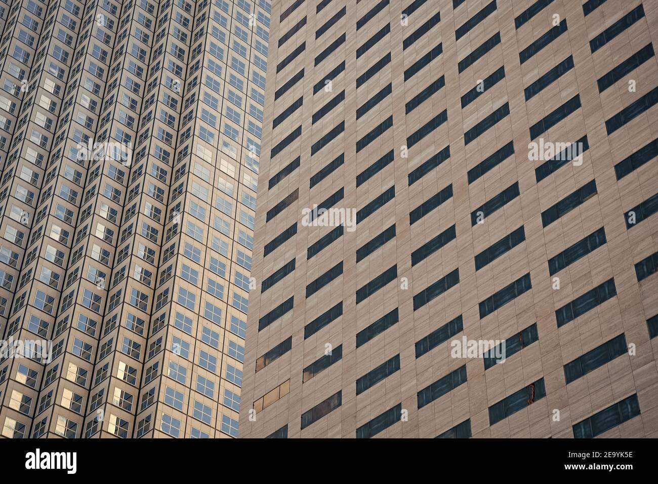 Architectural design and conception. Modern architecture. Windows of ...