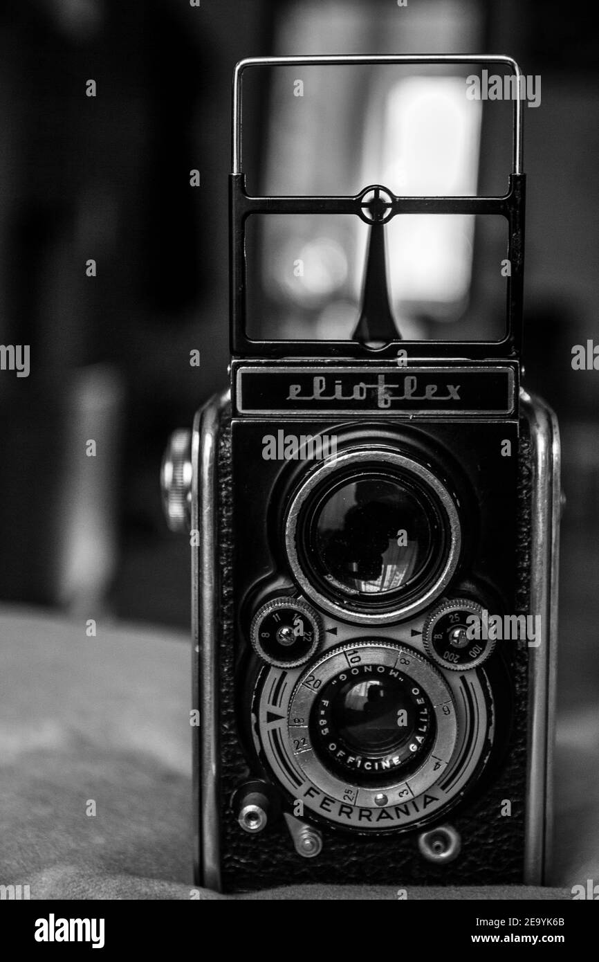 My new camera is an old camera Stock Photo - Alamy