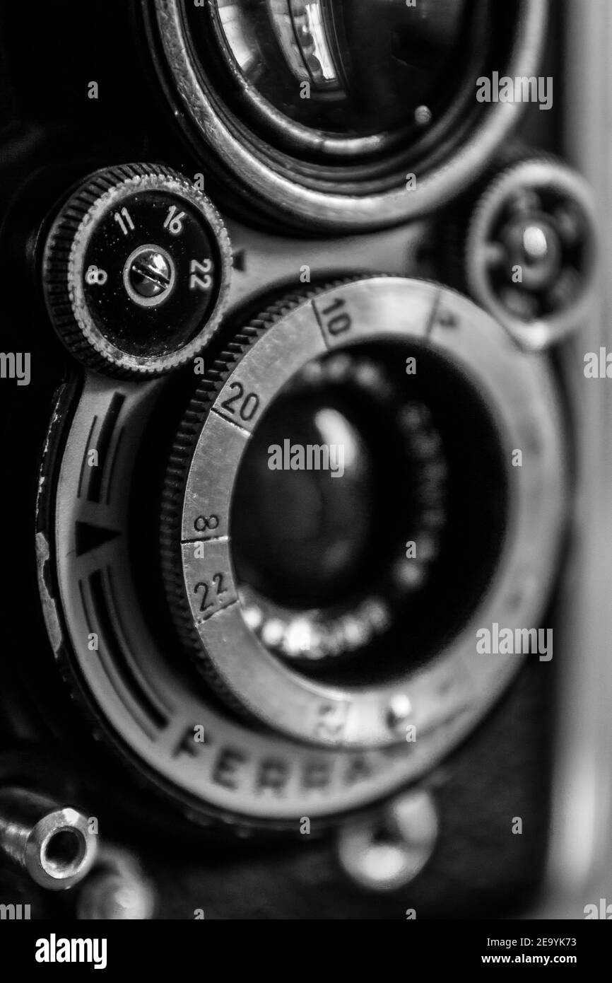 My new camera is an old camera Stock Photo - Alamy