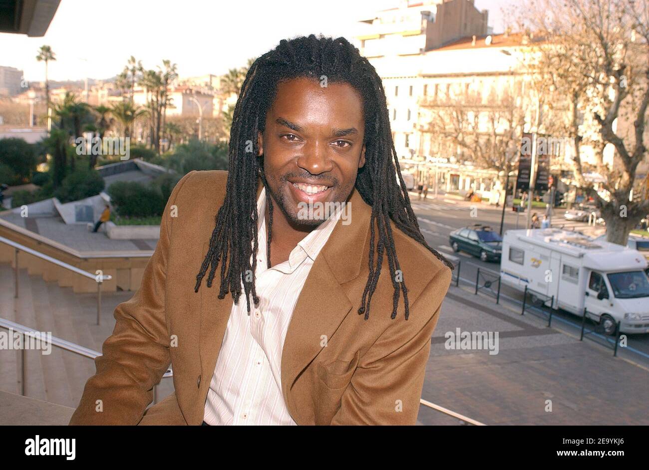 Canadian humorist Anthony Kavanagh at the press conference of the 2005 ...