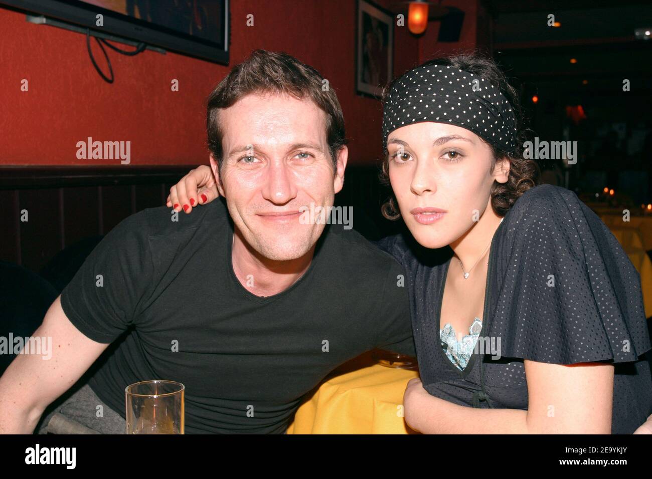 EXCLUSIVE. French actress Alysson Paradis attends the after party for ...