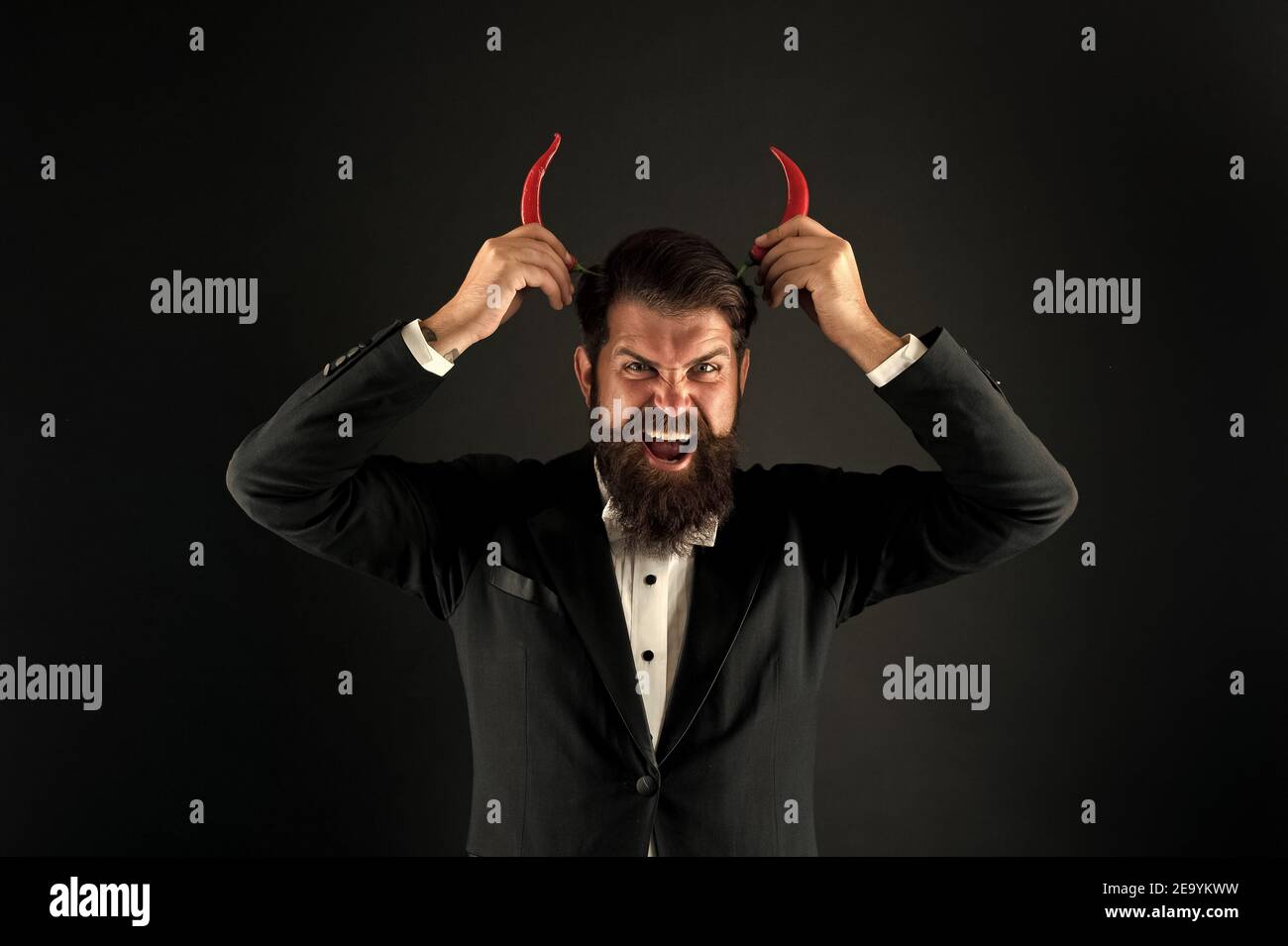 Demon red chilli hi-res stock photography and images - Alamy