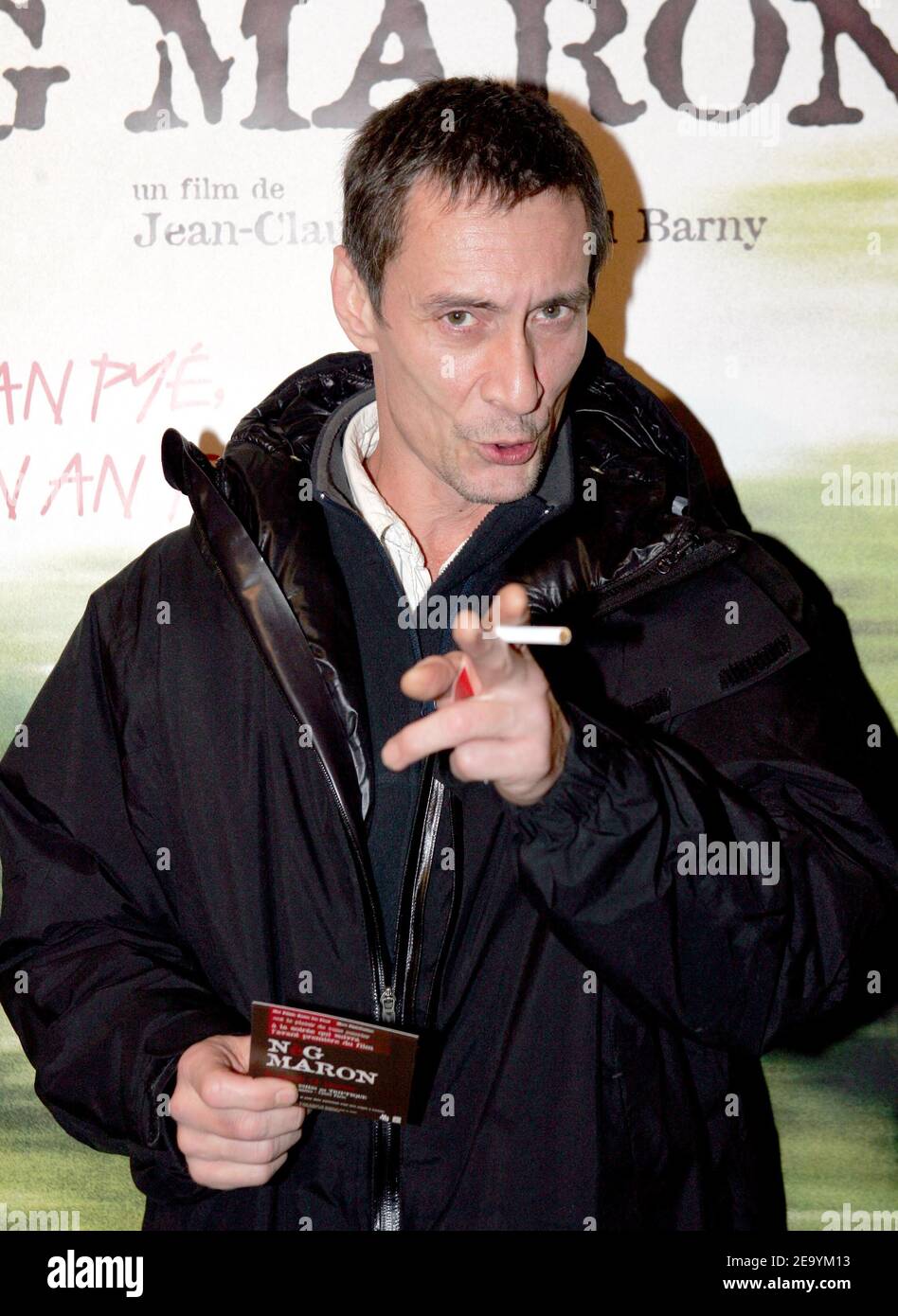 French actor and cast member Fran ois Levantal attends the premiere of ...