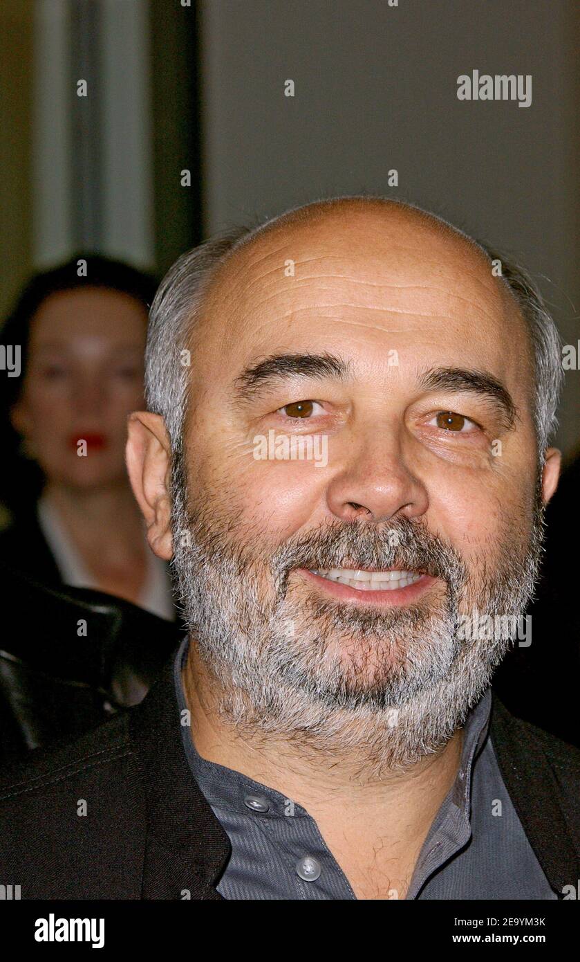 French cast member Gerard Jugnot poses at the US Premiere of French ...
