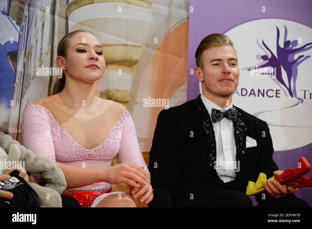Natalie taschlerova and filip taschler of czech republic hi-res stock ...