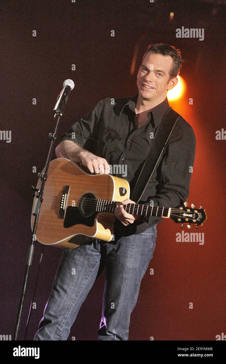 French Canadian Singer Pierre Garou High Resolution Stock Photography ...