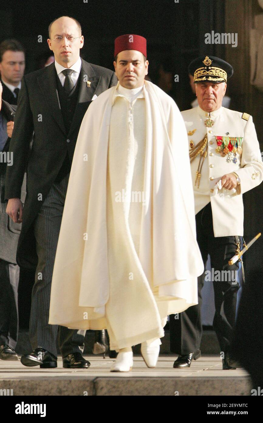 Morocco's Prince Moulay Rachid attends the funeral of Grand Duchess ...