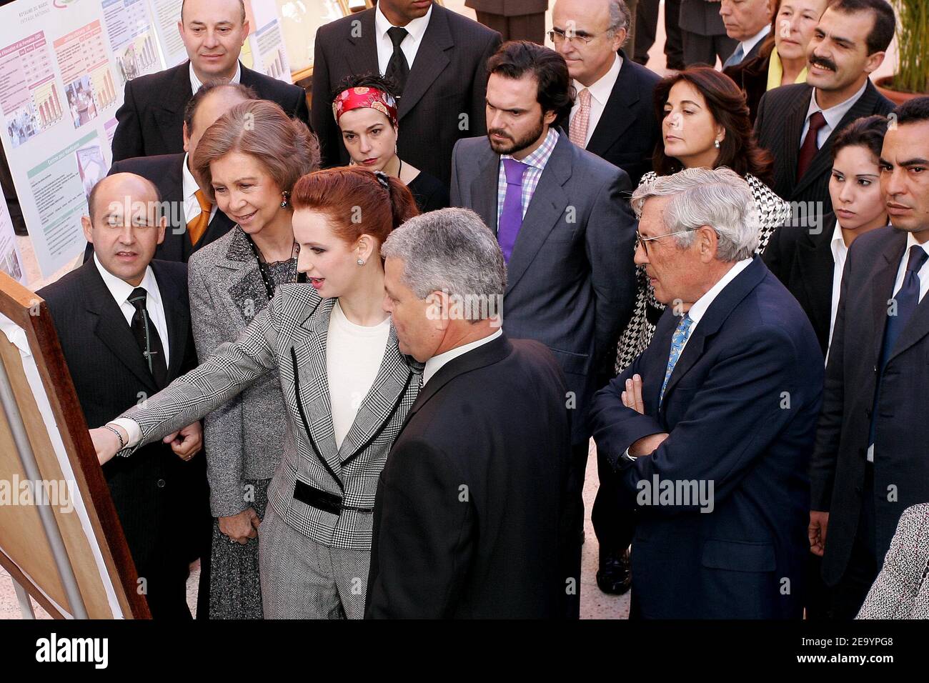 Princess Lalla Salma of Morocco and Queen Sofia of Spain visit a ...