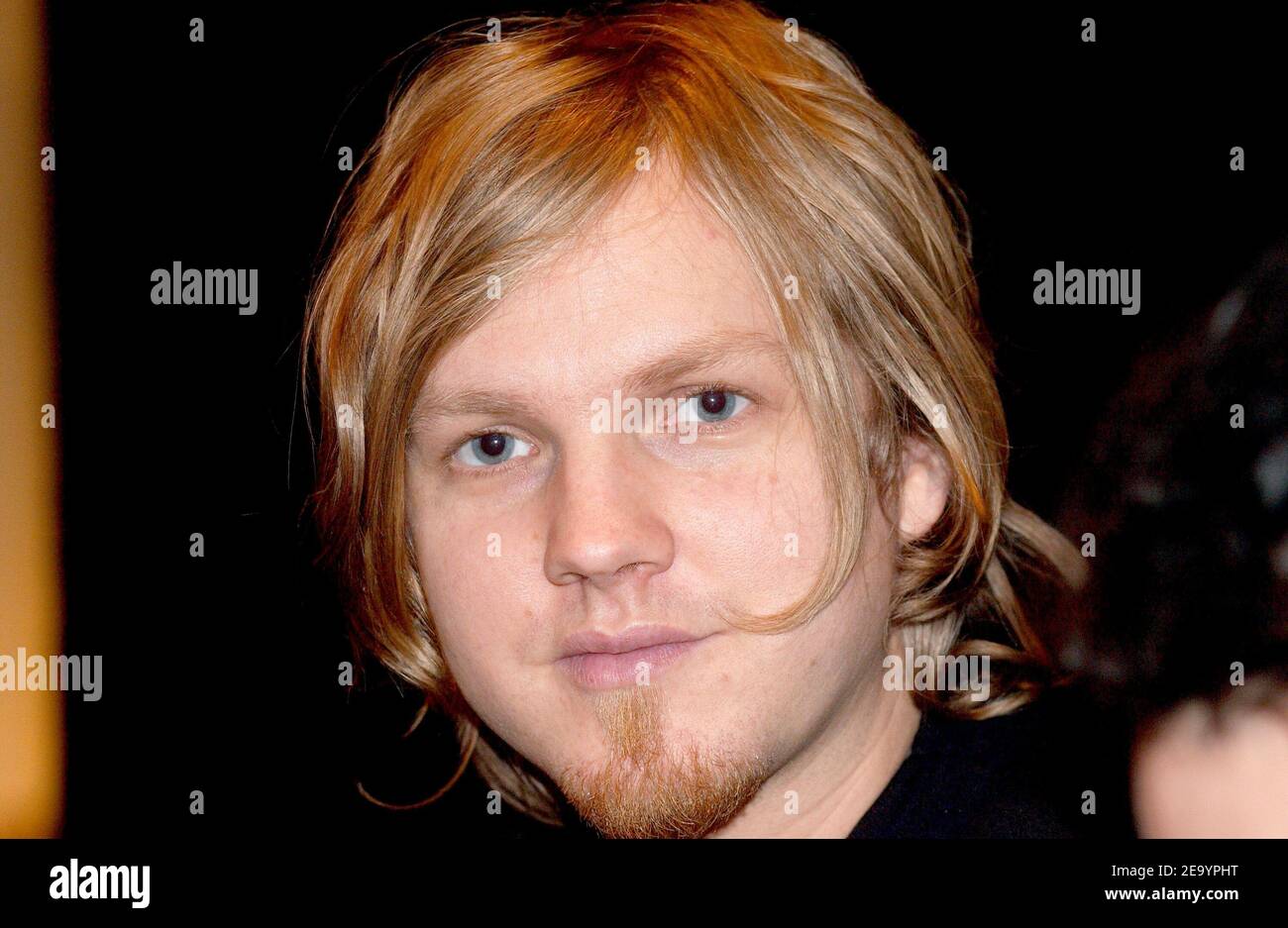 French rock group Kyo during an autograph session for the promotion of ...