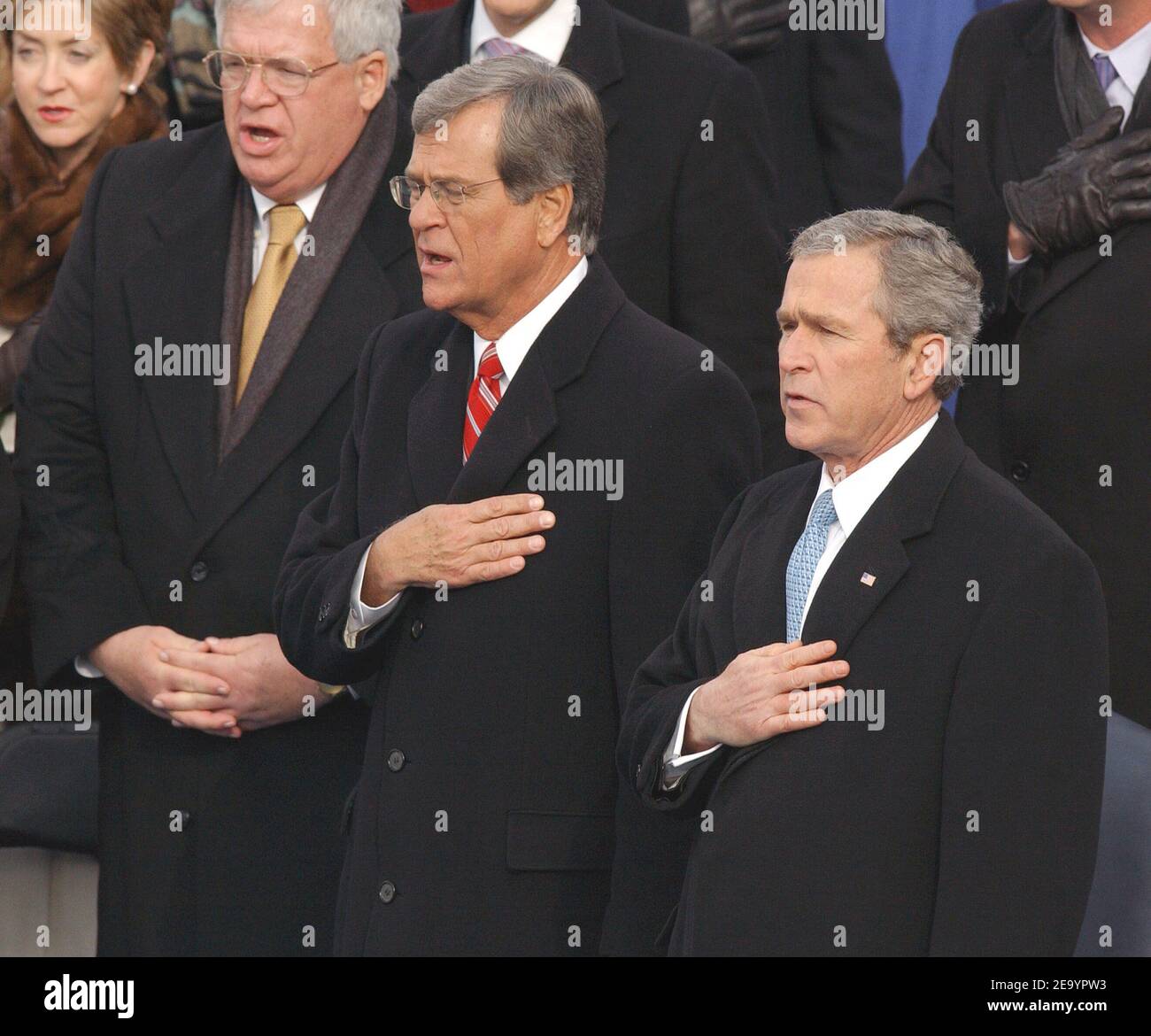 From left, Speaker of the House Dennis Hastert, former Senator Trent ...