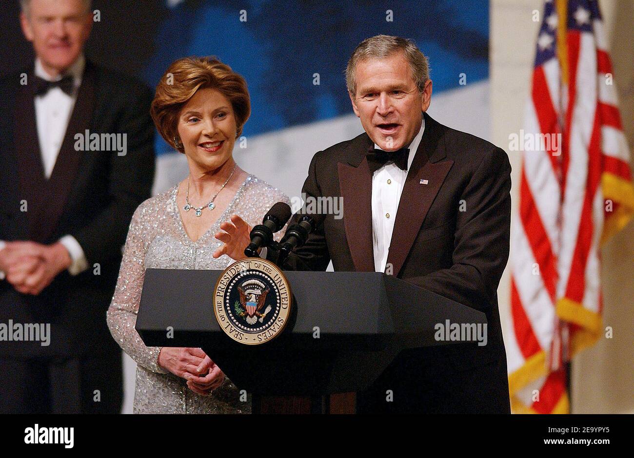 George bush femme laura hi-res stock photography and images - Alamy