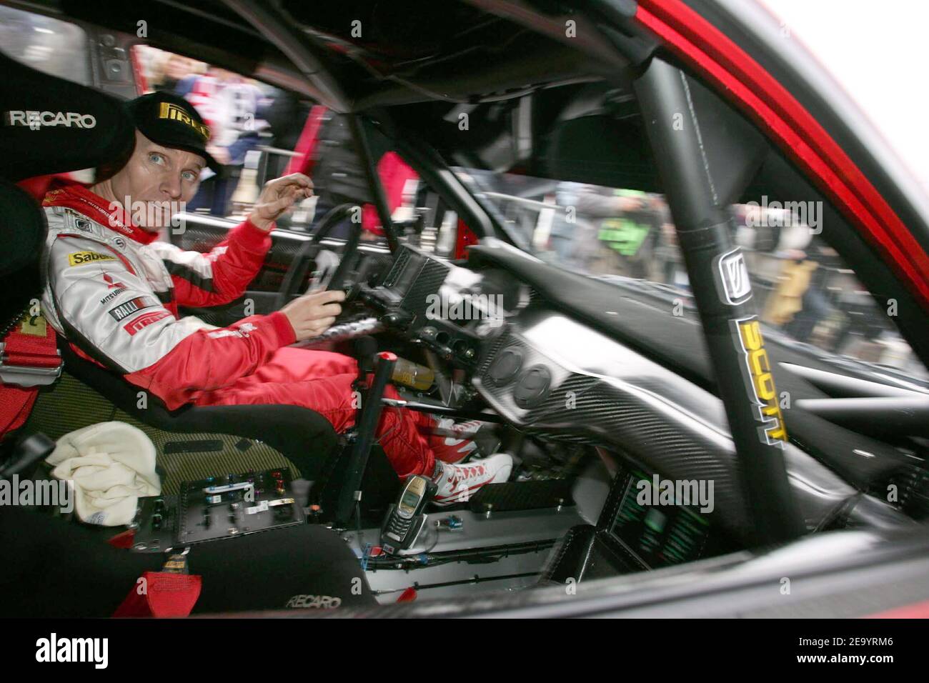 Mitsubishi lancer wrc hi-res stock photography and images - Alamy
