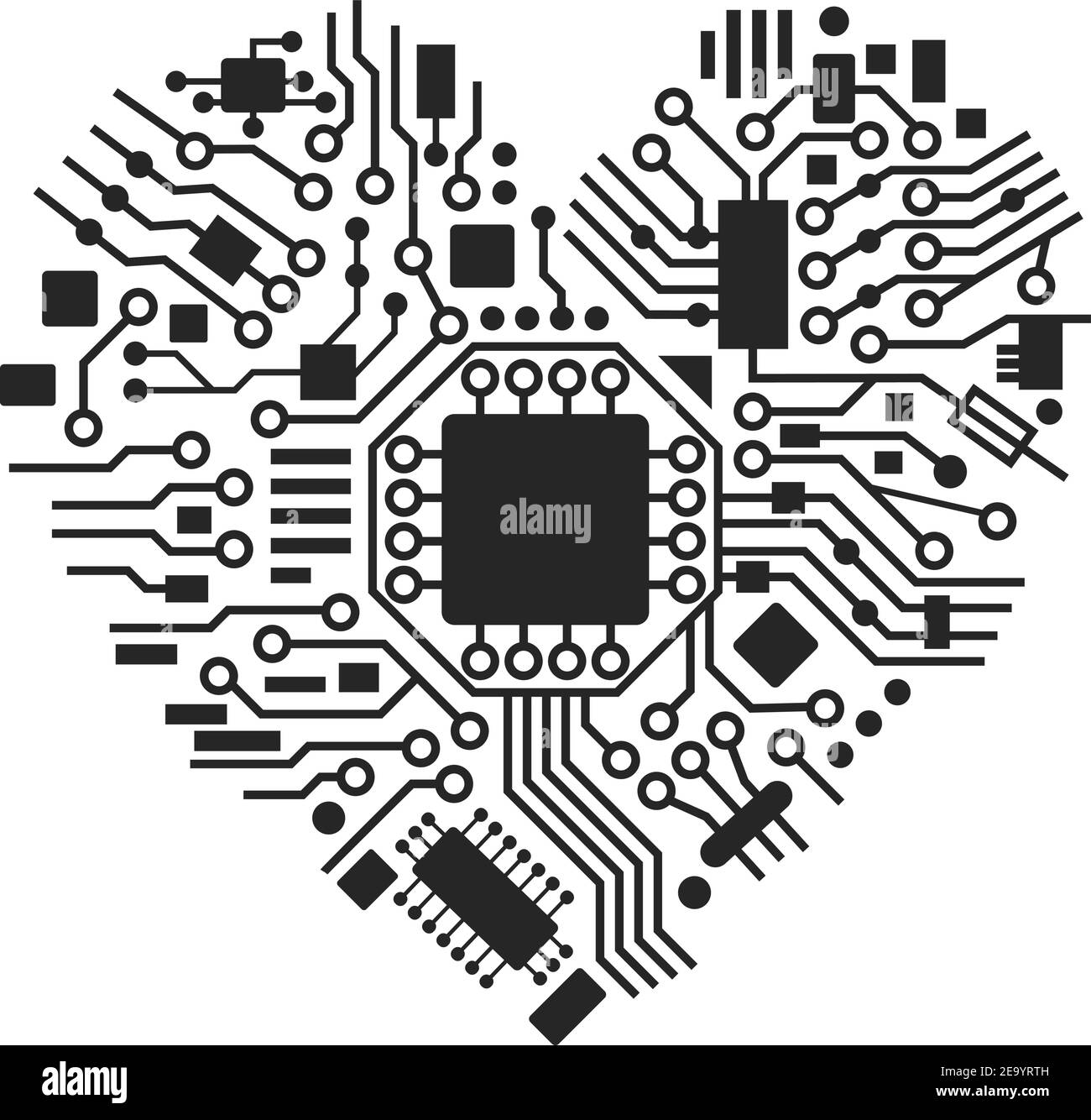 Cyber Black and White Stock Photos & Images - Alamy