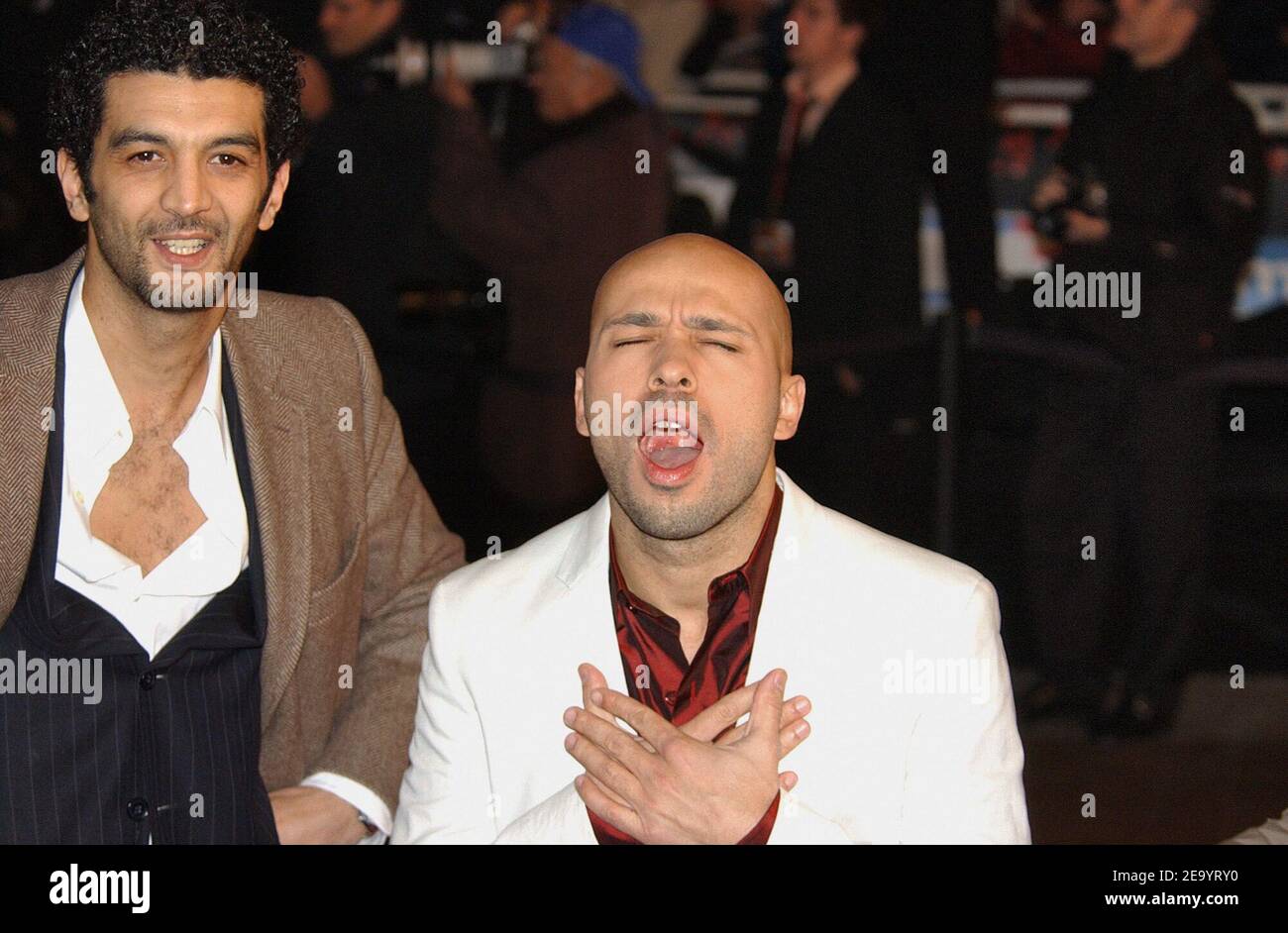 French humorists Eric and Ramzy arrive at the 6th edition of the NRJ ...