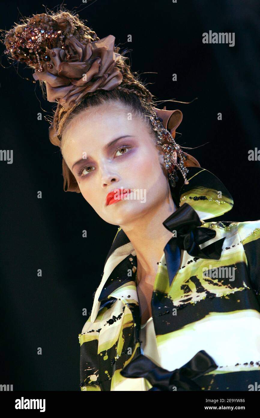 Haute couture christian lacroix spring hi-res stock photography and ...