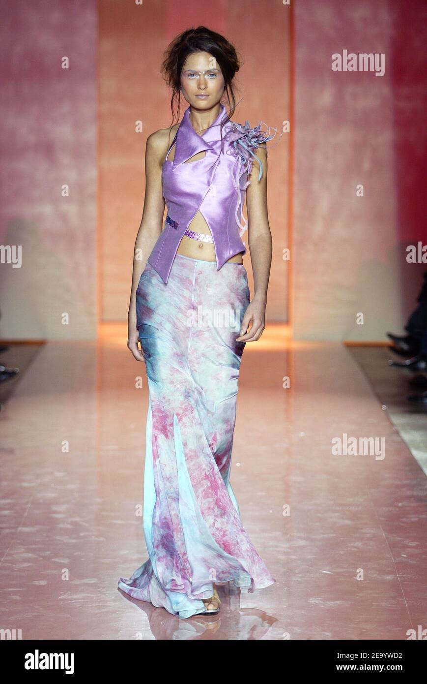 Model displays creation lebanese designer hi-res stock photography and ...