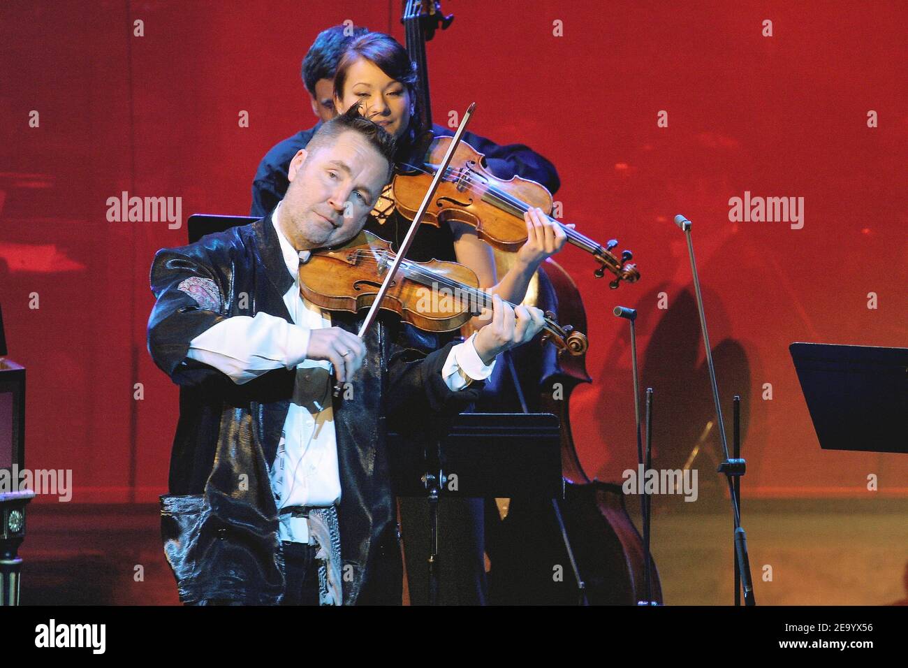 British violonist, Nigel Kennedy performs during the Music Classic ...