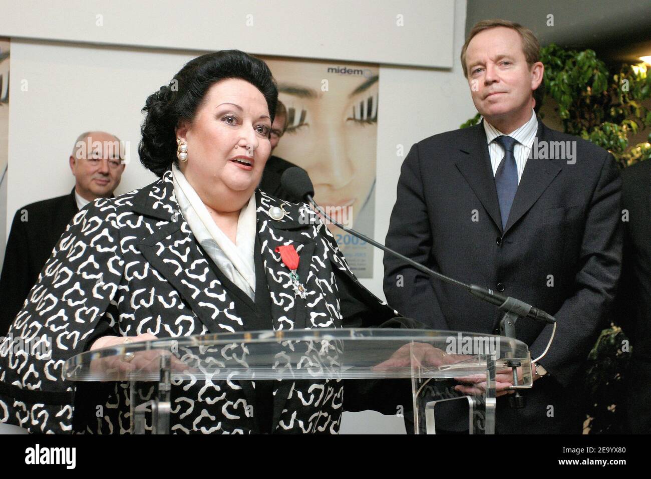 Spanish Lyric singer Montserrat Caballe honored as 'Chevalier de la ...