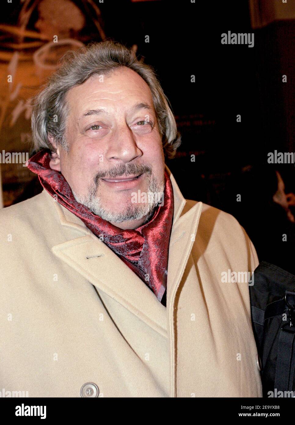 French actor Jean-Claude Dreyfus arrives at the premiere of Amadeus at ...