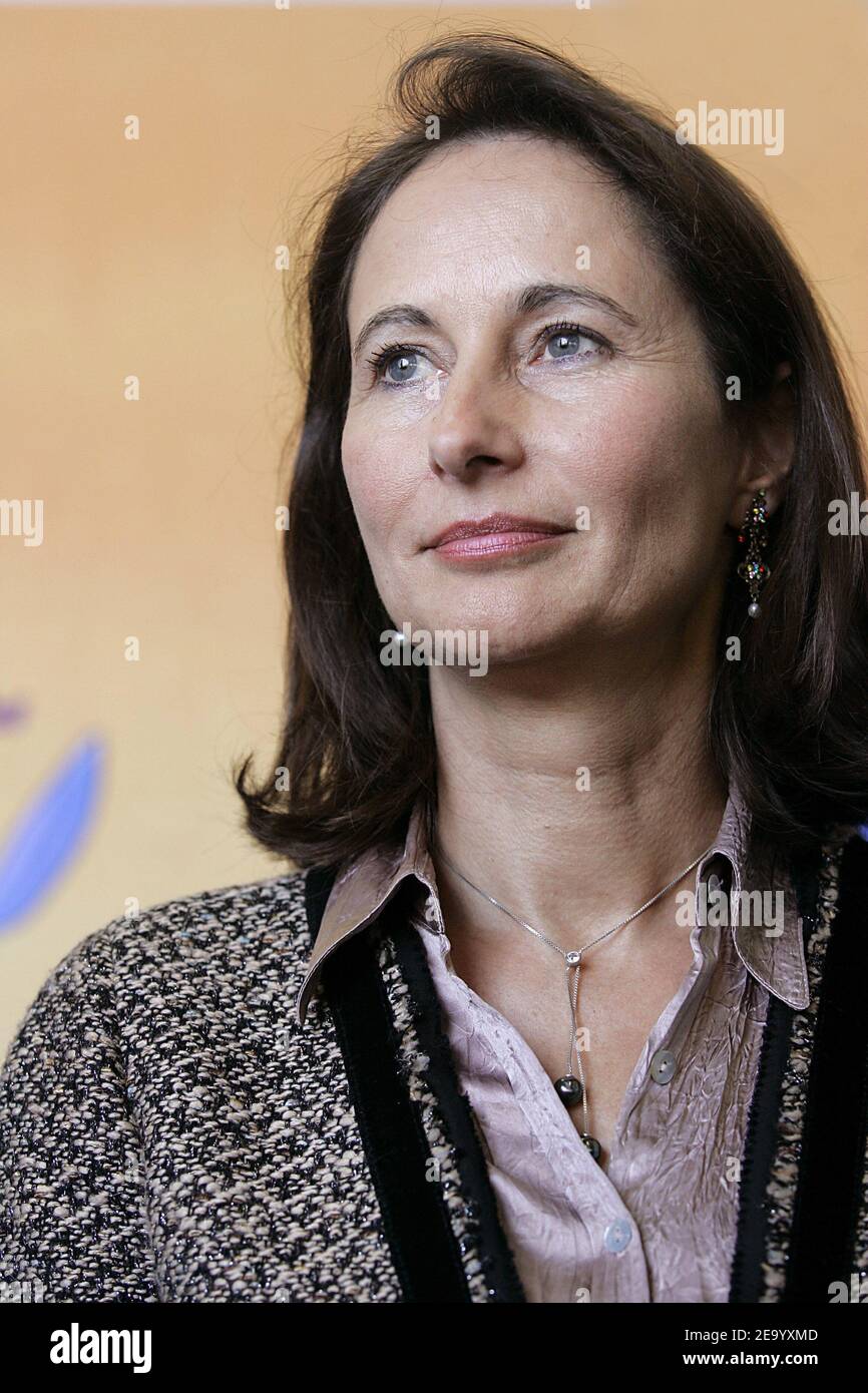 Poitou-Charente Region President Segolene Royal inaugurates the 32nd ...