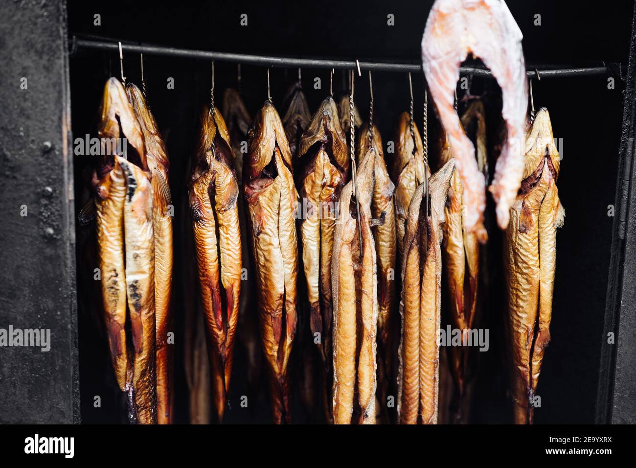 Inside smokehouse hi-res stock photography and images - Alamy