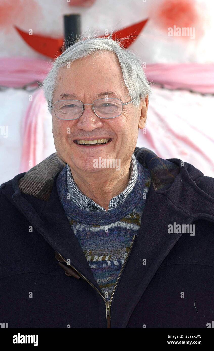 US actor Roger Corman poses at a photocall during Fantastic's Arts Film ...