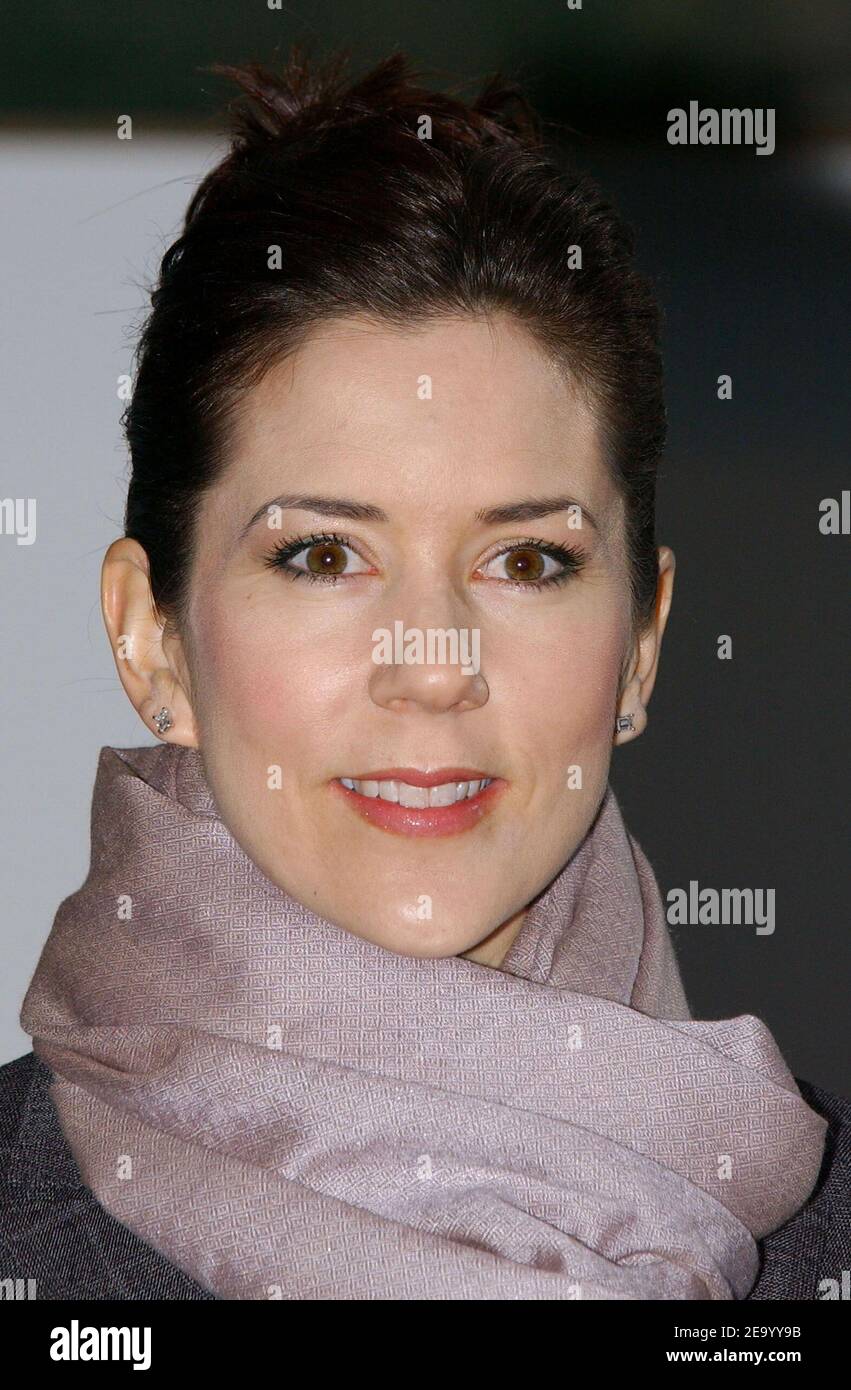 Crown princess mary donaldson denmark hi-res stock photography and ...