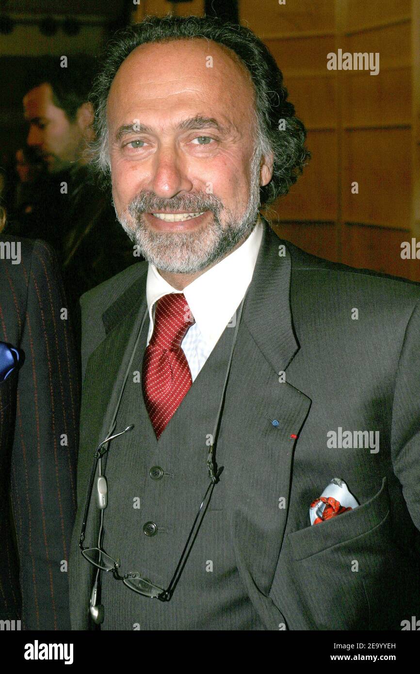 French businessman Olivier Dassault attends Italian designer Francesco ...