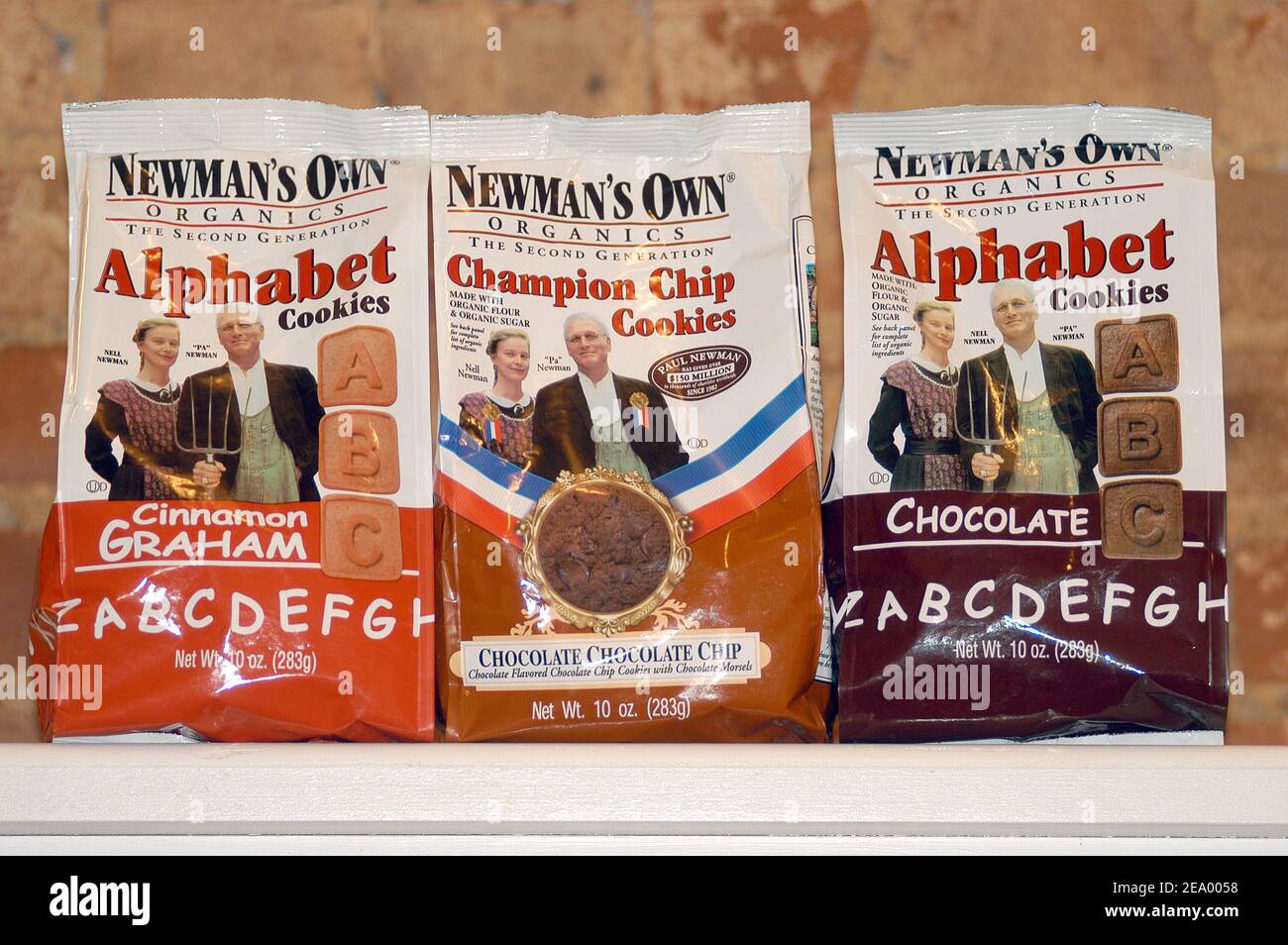 U.S. actor Paul Newman's food product named 'Newman's Own', New York ...