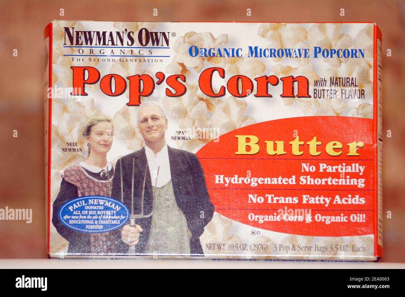 U.S. actor Paul Newman's food product named 'Newman's Own', New York ...