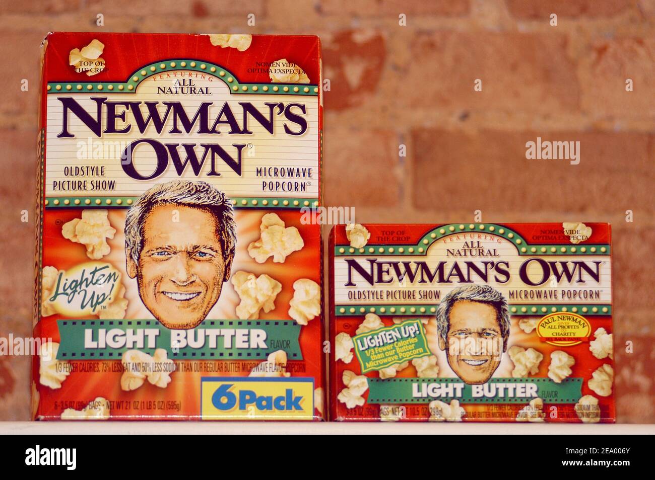 U.S. actor Paul Newman's food product named 'Newman's Own', New York ...