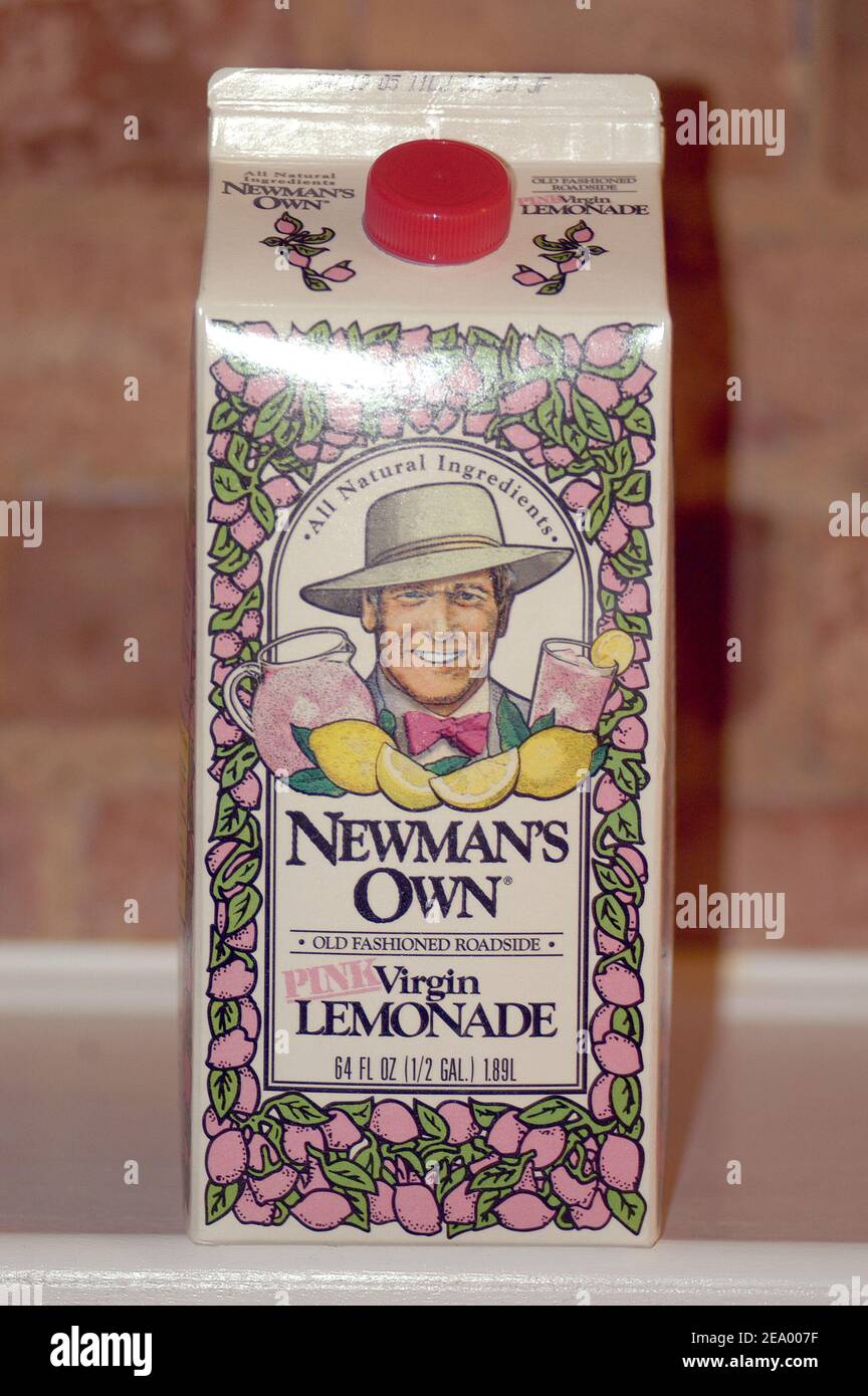 U.S. actor Paul Newman's food product named 'Newman's Own', New York ...