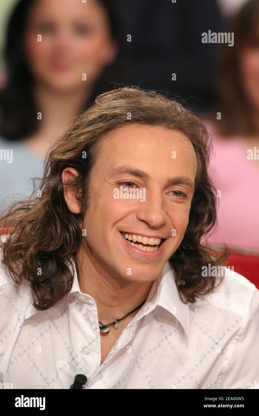 French ice skating champion Philippe Candeloro attends Michel Drucker's ...