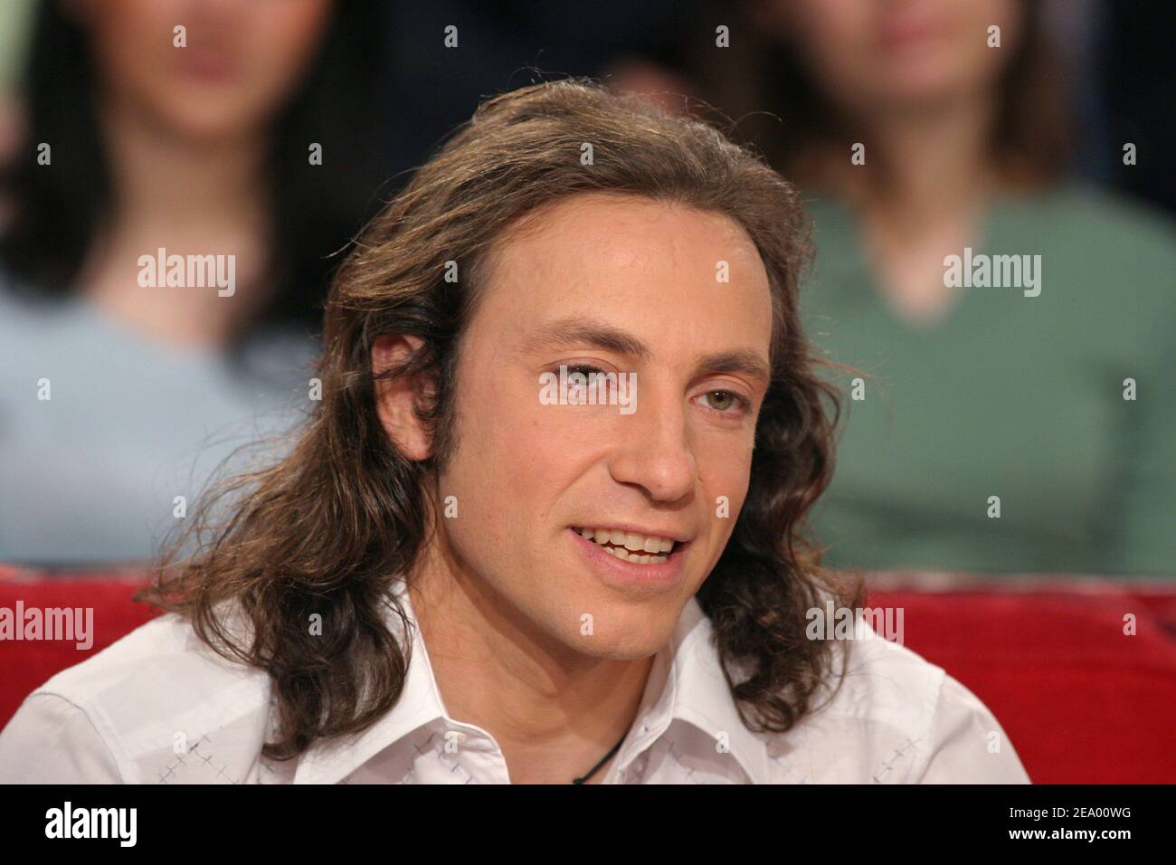 French ice skating champion Philippe Candeloro attends Michel Drucker's ...