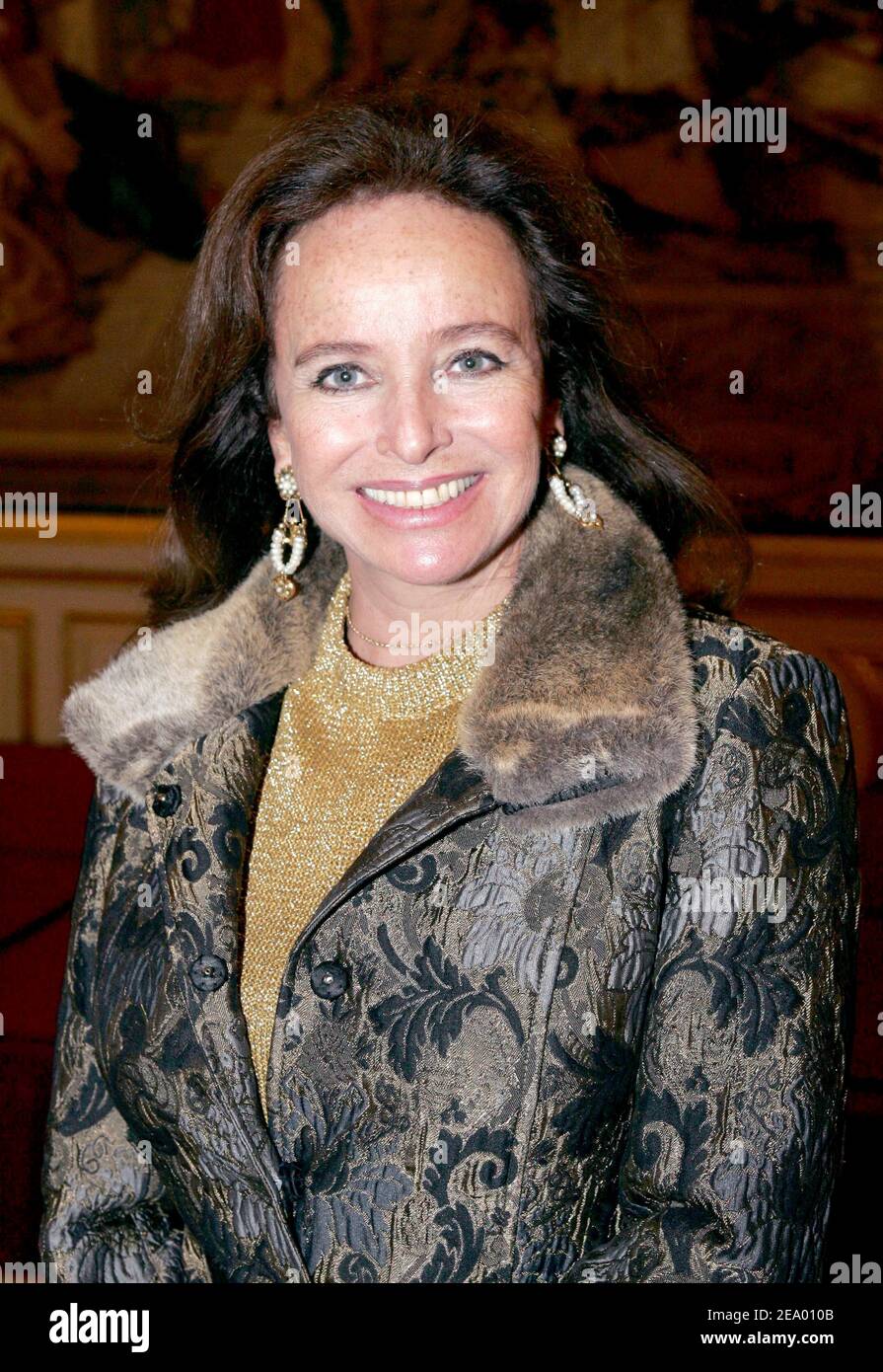 French Countess Eleonore de la Rochefoucault attends the '2004 Hugues ...